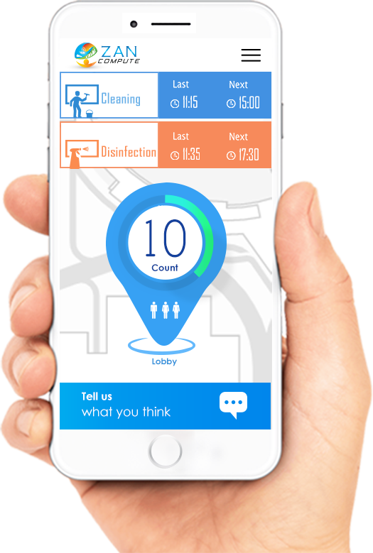 Social distancing solution - Restroom/Toilet cleanliness feedback ...